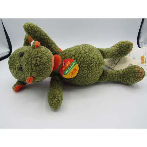 steiff | Toys | New With Tags Steiff Cosy Friends Spottili Green Dragon Plush 1771 Germany ...